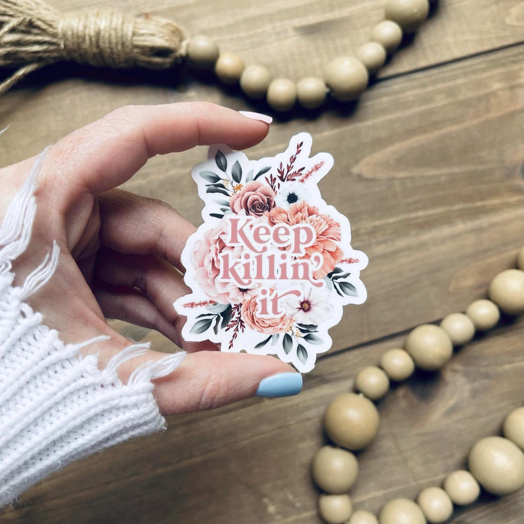 Positivity Water Bottle Sticker, Motivational Laptop Sticker, Laptop ...