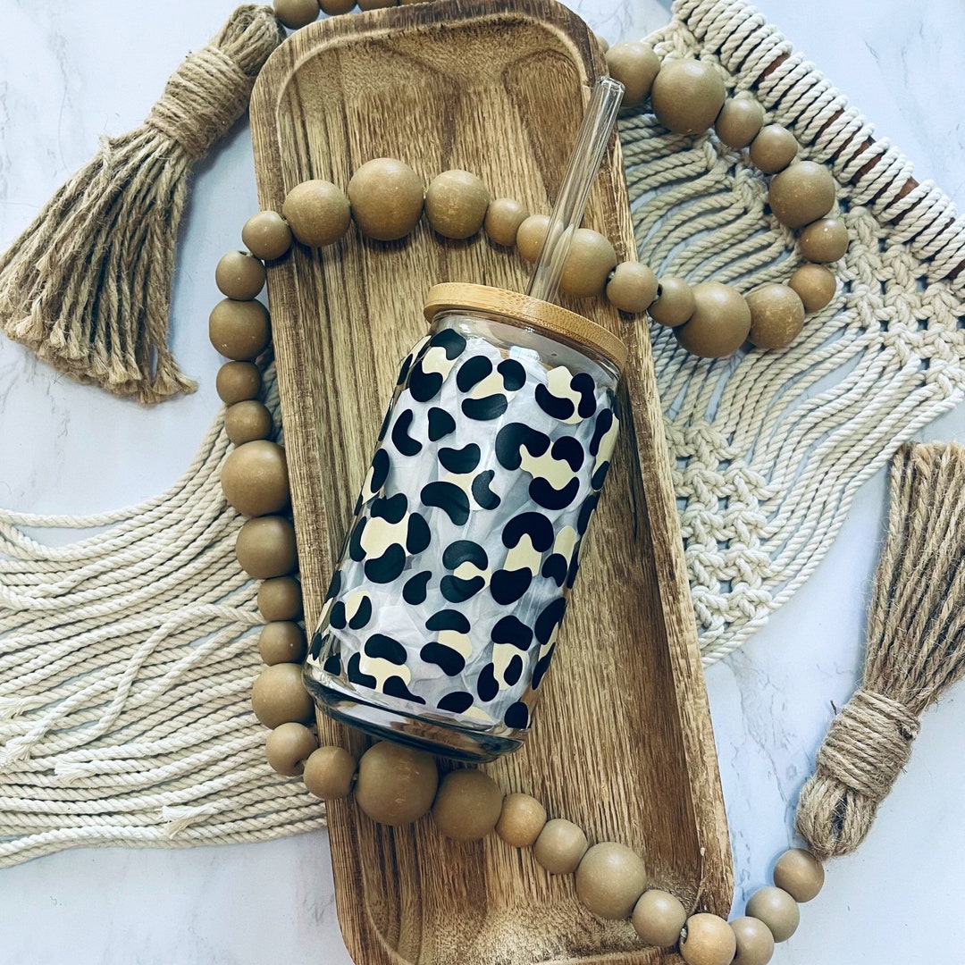 Leopard Print Cup Cheetah Print Cup Leopard Print Coffee - Etsy