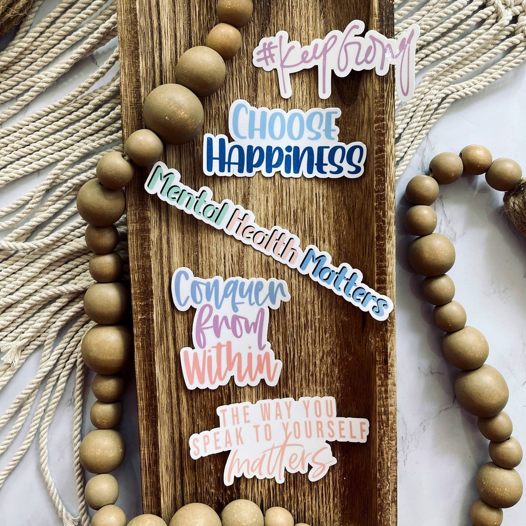 Mental Health Sticker Pack Mental Health Matters Stickers - Etsy