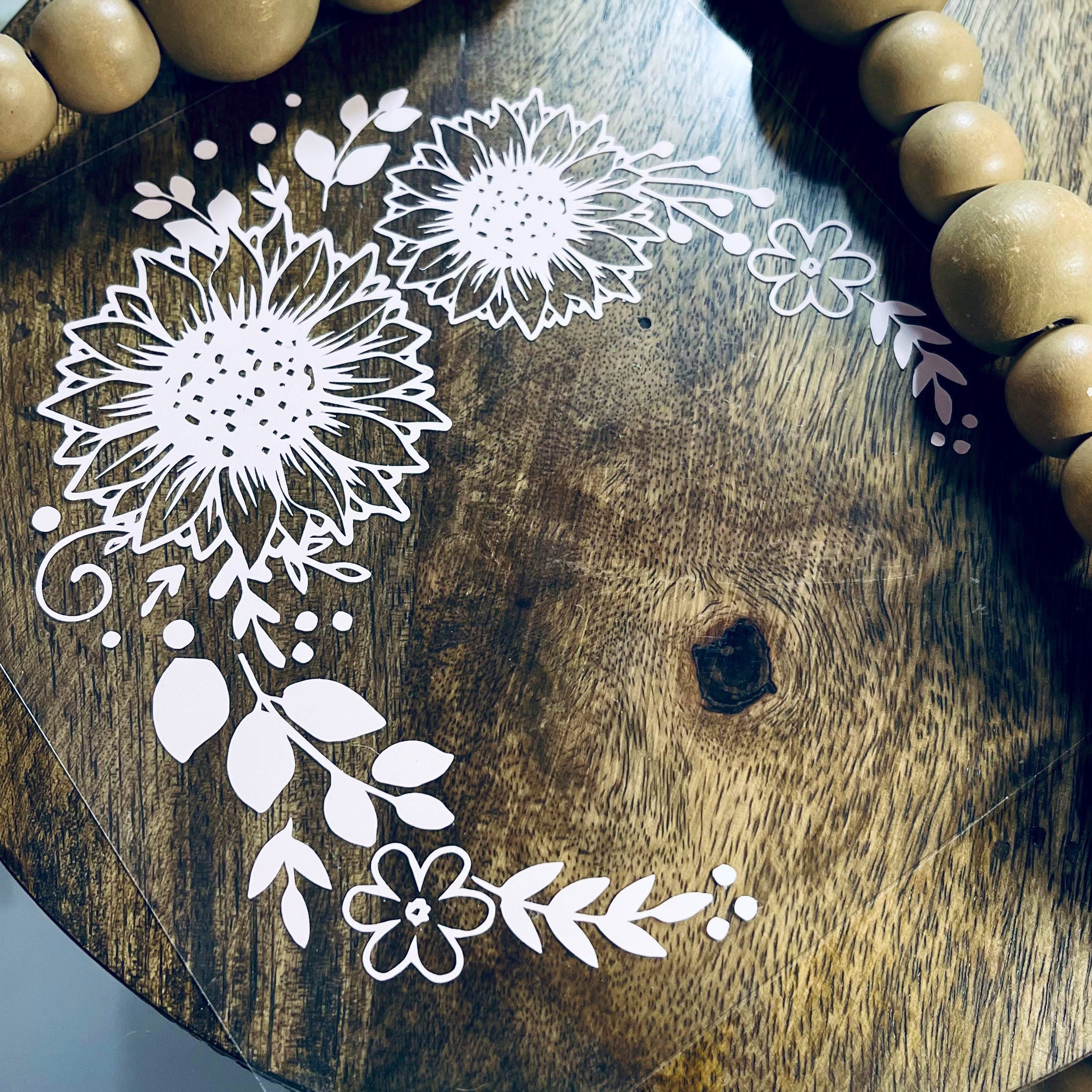 Sunflower Decal Sunflower Car Decal Decal for Women - Etsy