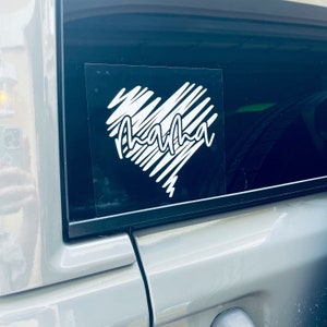 Mama Car Decal Mama Heart Decal Decal for Moms Decal for - Etsy