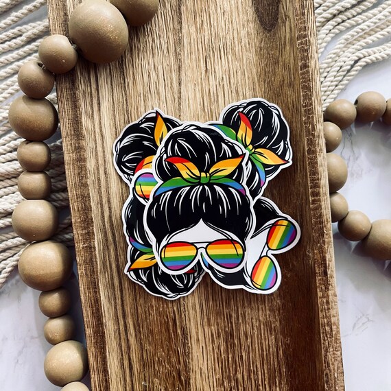 Pride Rainbow Sticker Rainbow Pride Sticker Rainbow Laptop - Etsy