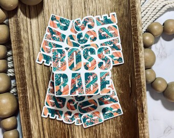 Boss Lady Sticker, Girl Power Sticker, Girly Sticker, Boss Sticker ...