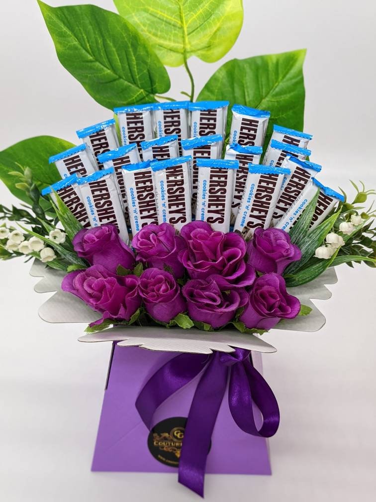 Hersheys Candy Floral Arrangement 8 Hershey's Candy Bouquet Ideas