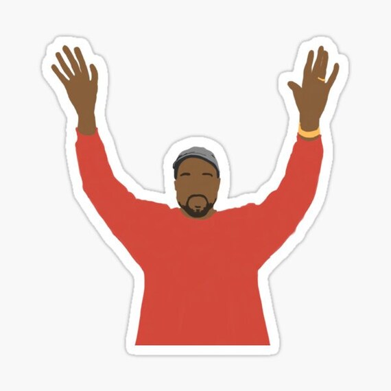 Kanye West Father Stretch My Hands Sticker - Etsy
