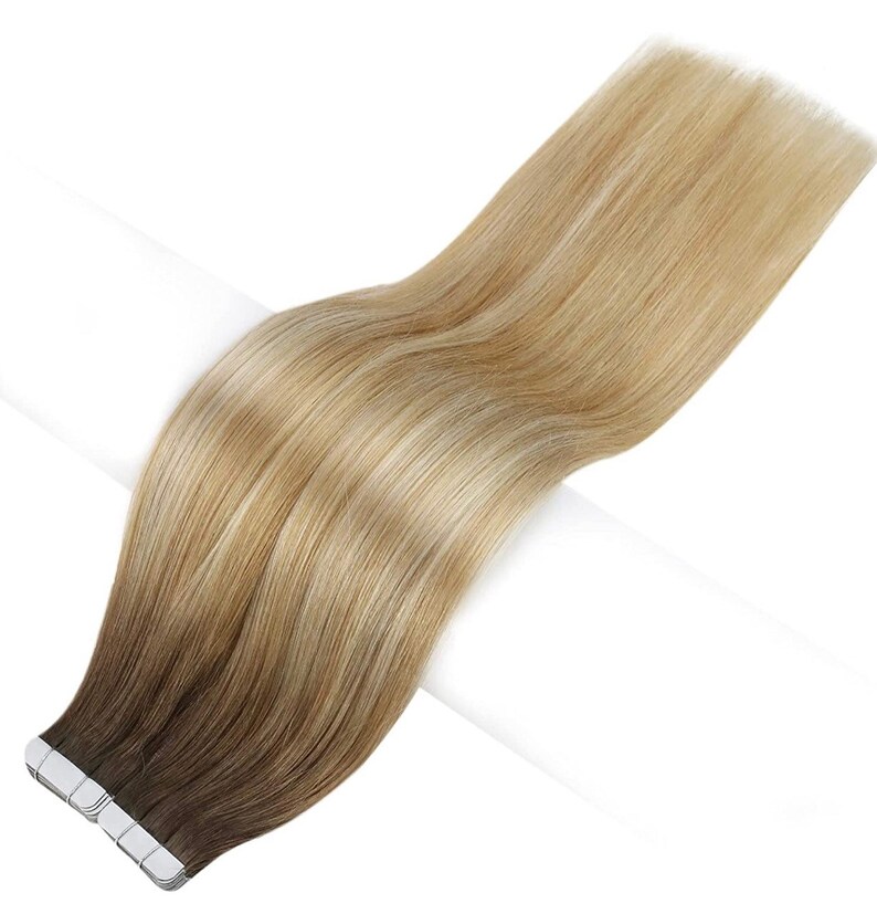 22 Inch Human Hair R6/27/60 Women Tape in Extensions - Etsy
