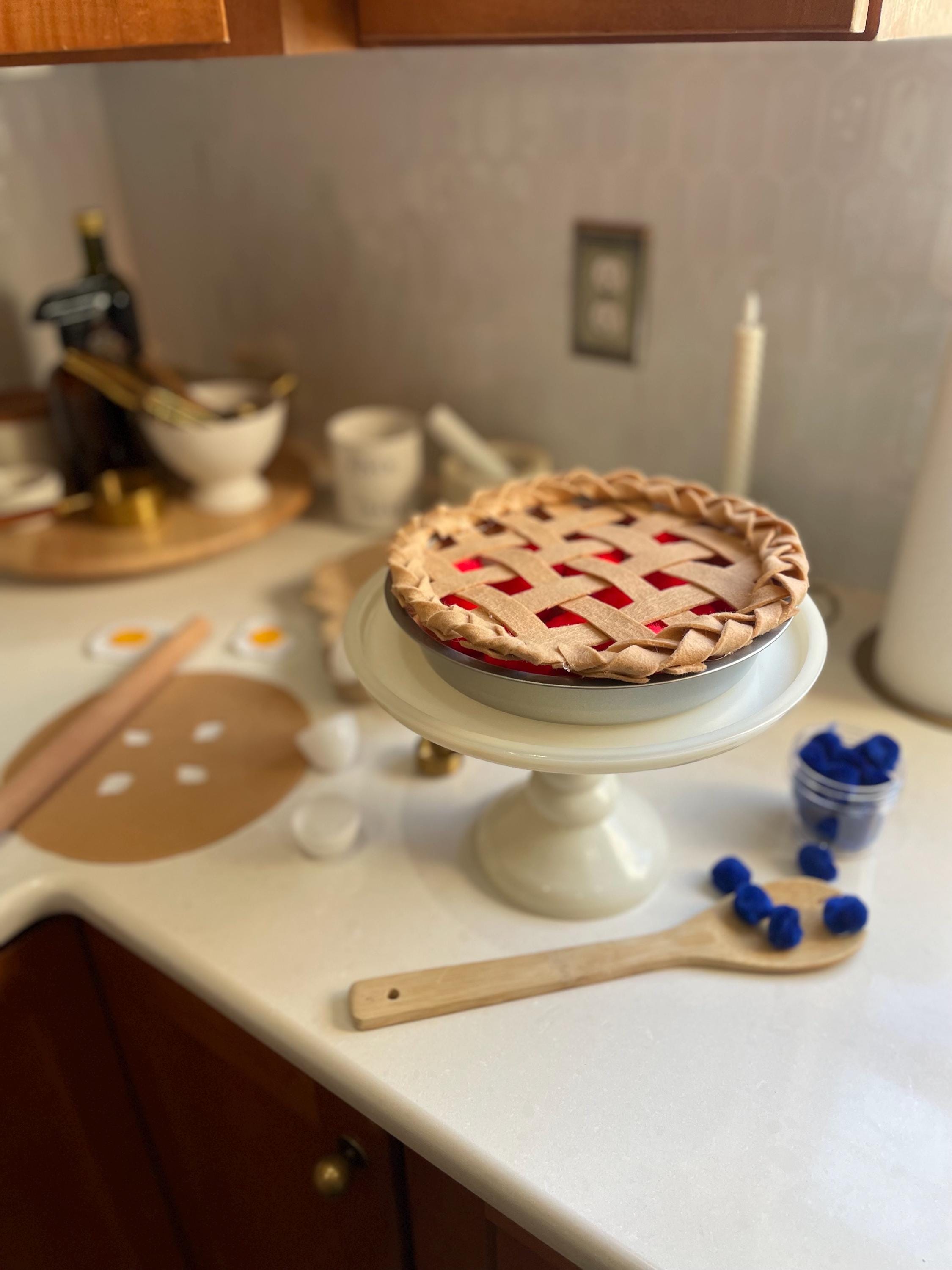 Felt Pie Sensory Toy - Etsy