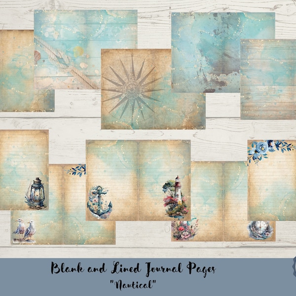 Nautical Journal - Etsy