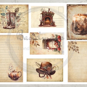 ADDON Junk Journal Cottage Core Printable Kit, Digital Download, Pages ...