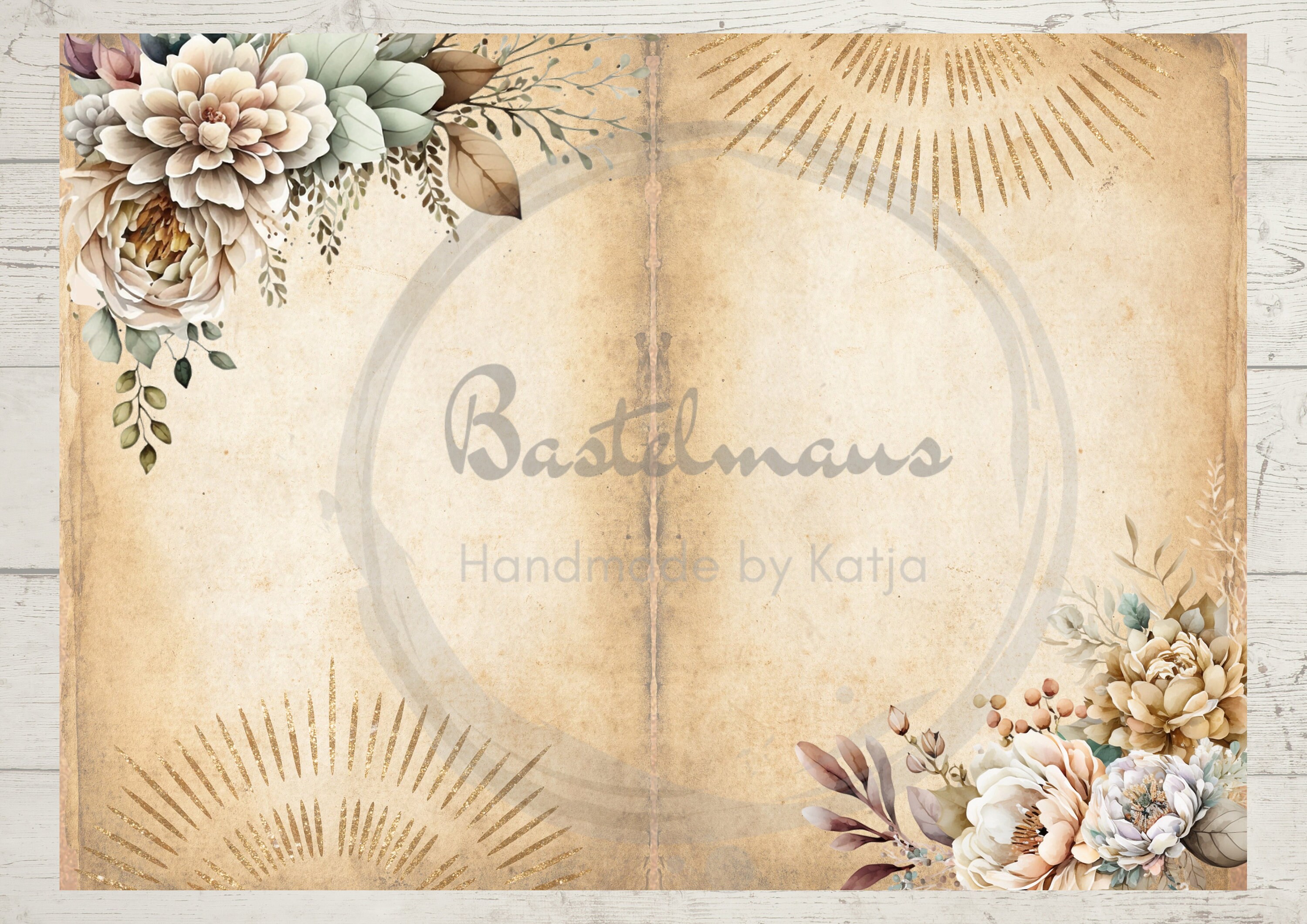 Blank and Lined Journal Pages Boho Home Printable Kit - Etsy