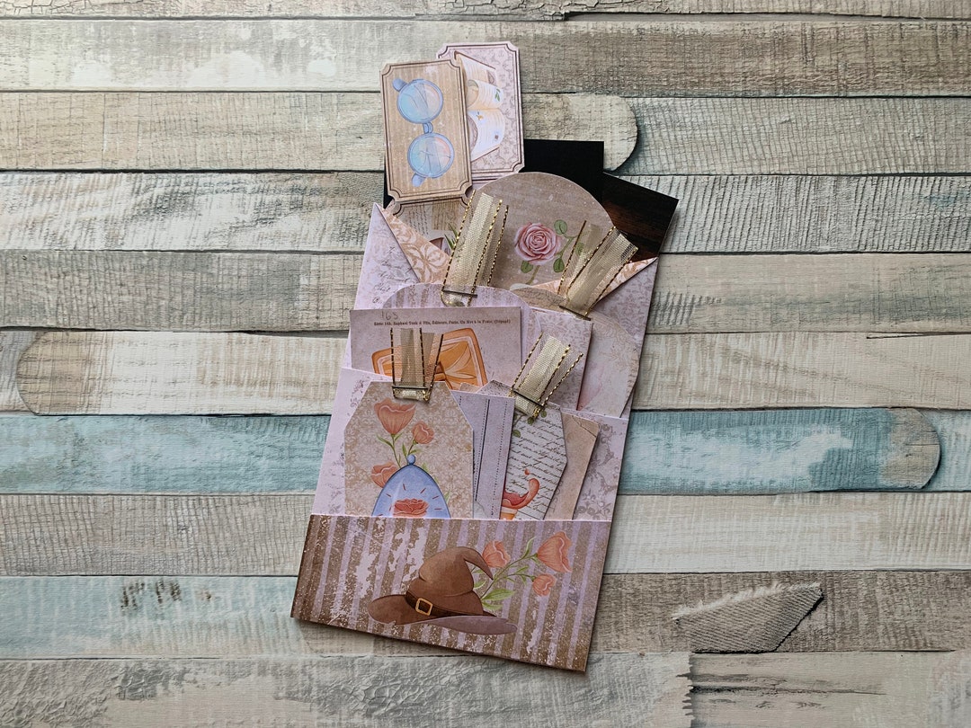 Loaded Envelope Magic School, Printable Kit, Digital Download, Ephemera ...