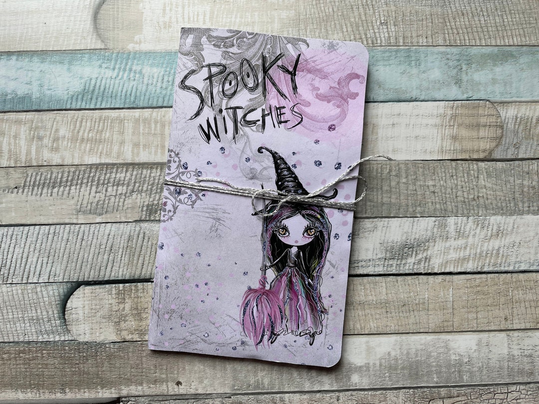 Folio Kit Spooky Witch, Junk Journal, Ephemera, Download, Halloween ...