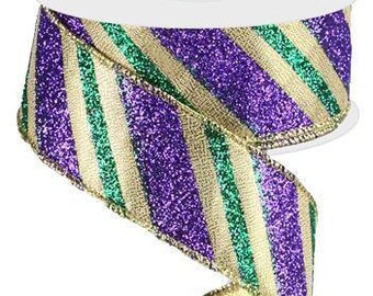 Mardi Gras Ribbon - Etsy