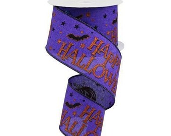 Halloween Wired Ribbon | Etsy