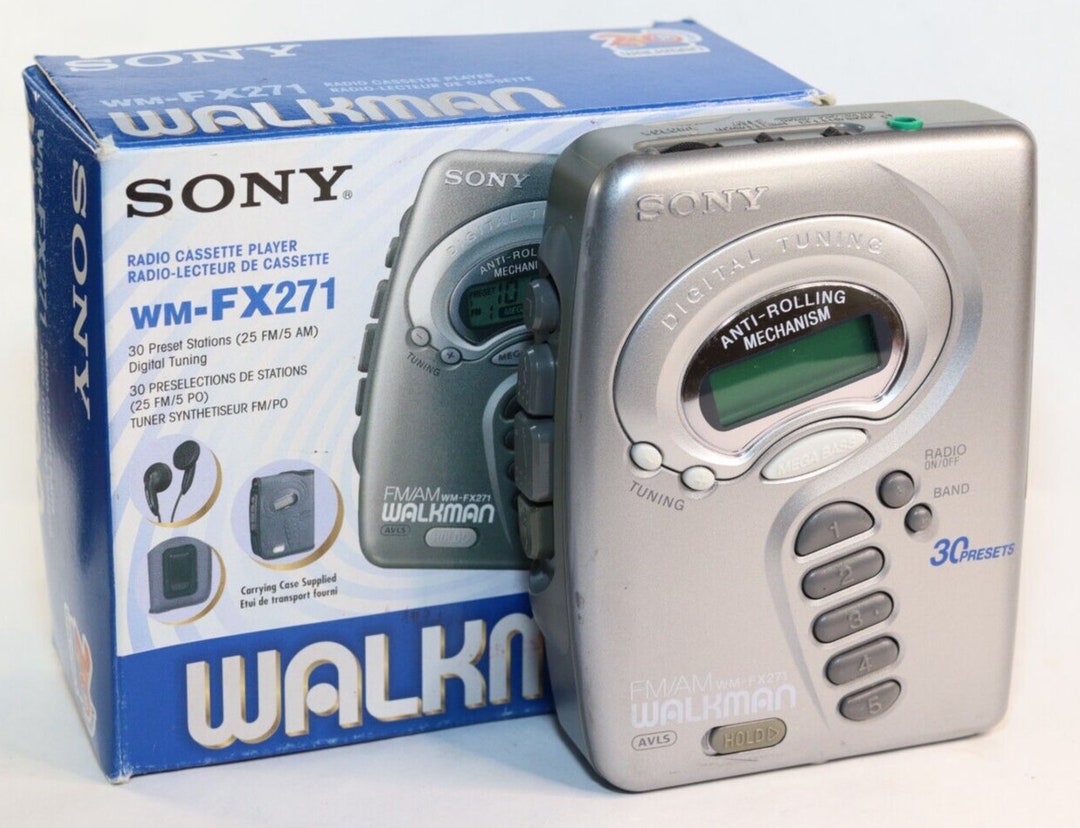 Sony Walkman Radio/cassette WM-FX271 - (boxed & Fully Operational) SN ...