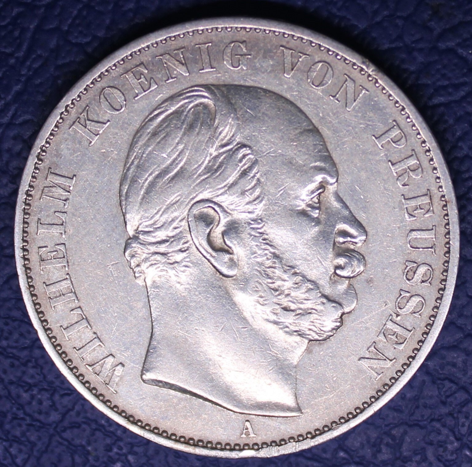 1871 Germany King Wilhelm I Prussia 1 Sieges Thaler Silver Coin - Etsy