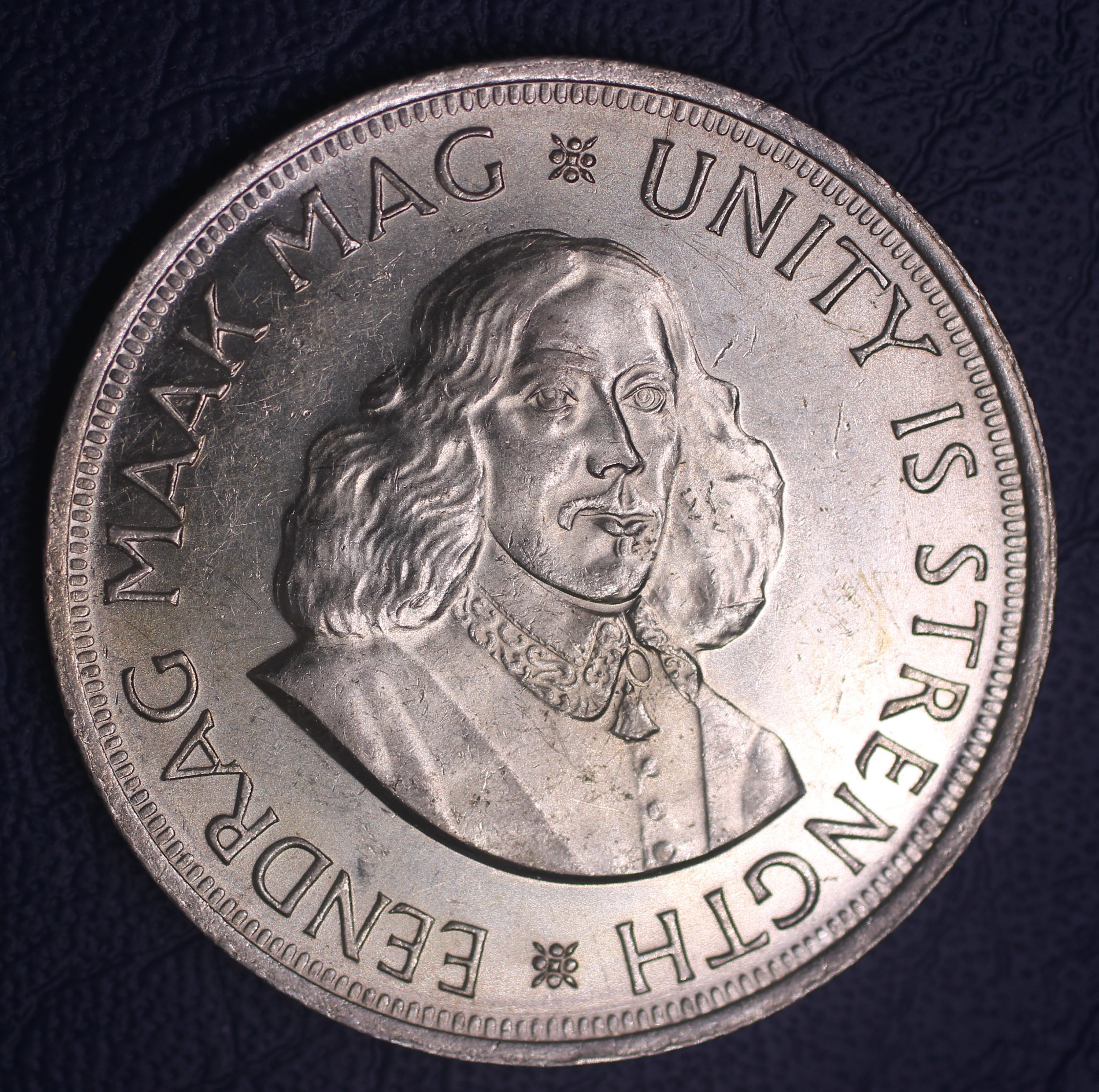1964 South Africa Jan Van Riebeeck 50 Cents Silver Coin UNC - Etsy