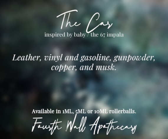 THE CAR // 67 Impala-inspired Perfume Oil Leather Vinyl - Etsy