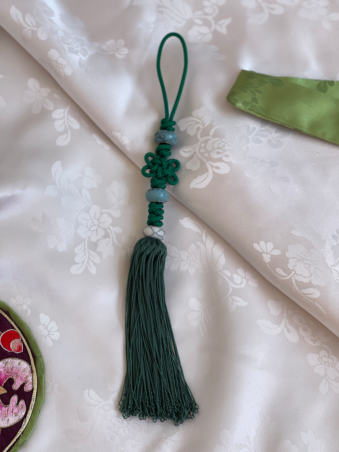 Traditional Korean Accessory: Handmade Unique Norigae, Korean Knot ...