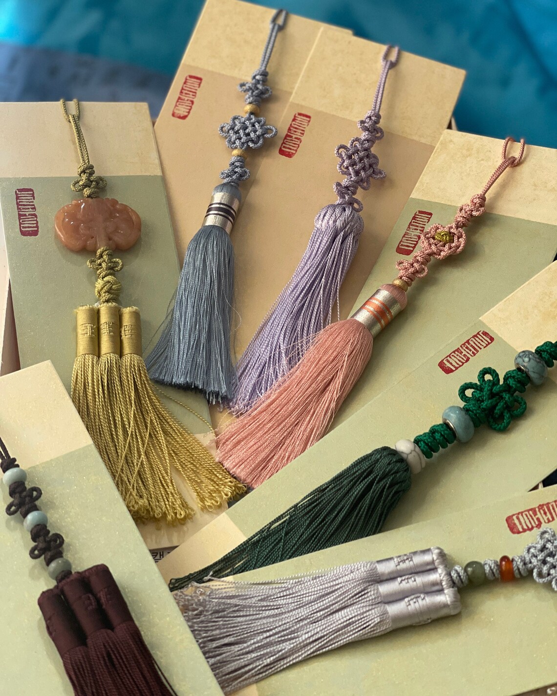 Traditional Korean Accessory: Handmade Unique Norigae, Korean Knot ...