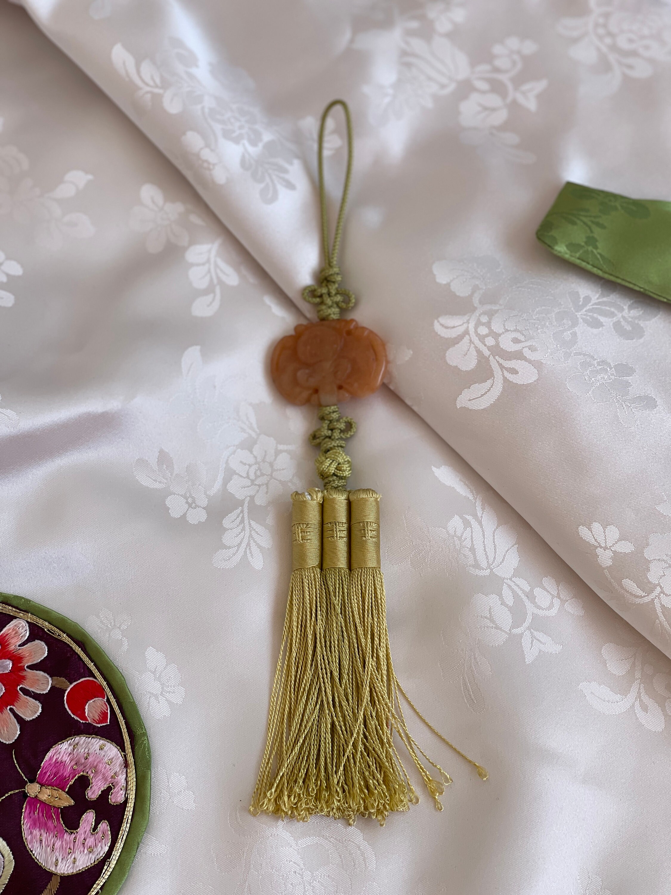 Traditional Korean Accessory: Handmade Unique Norigae, Korean Knot ...