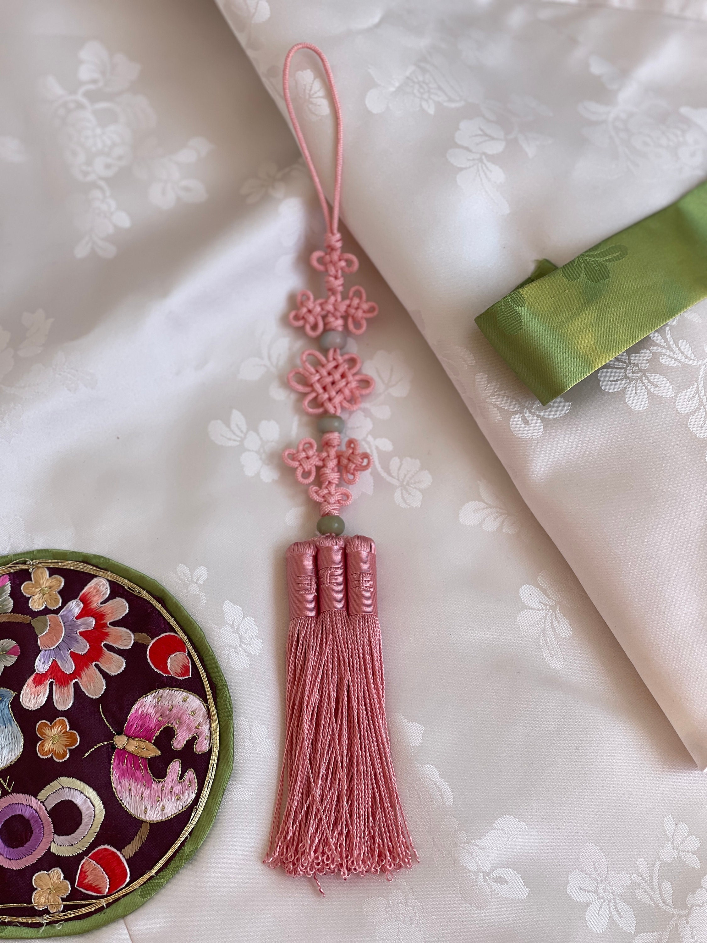 Traditional Korean Accessory: Handmade Unique Norigae, Korean Knot ...