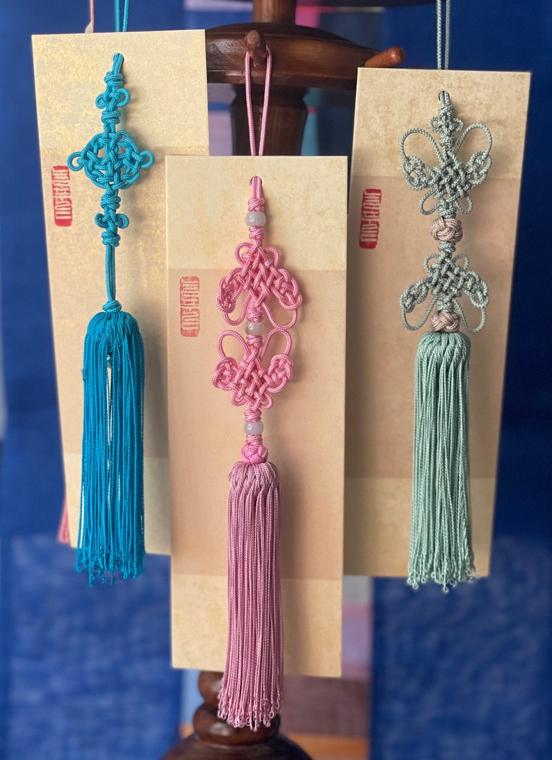 Traditional Korean Accessory: Handmade Unique Norigae, Korean Knot ...