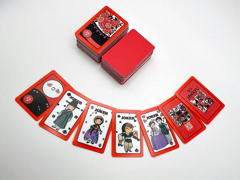 SO HWATU Go-stop Godori Hwatoo Flower Cards Korean Playing Cards ...