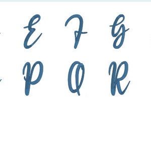 Ricamo Digitale Jef, EMBROIDERY Font, Coursive Letters Jef, Mama Font ...