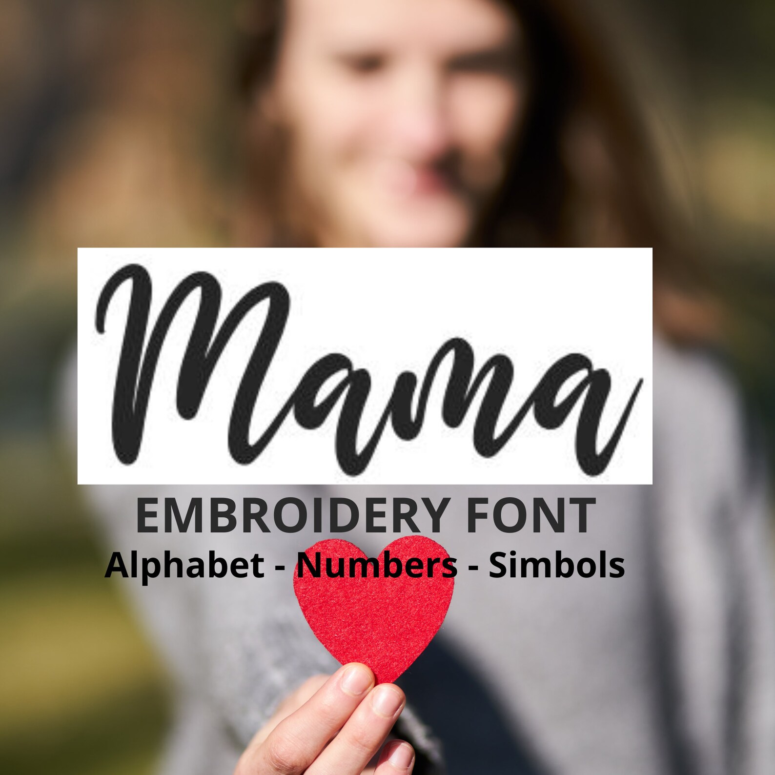 72 MAMA Jef EMBROIDERY Font,font Alfabeto Completo,mama Font JEF ...
