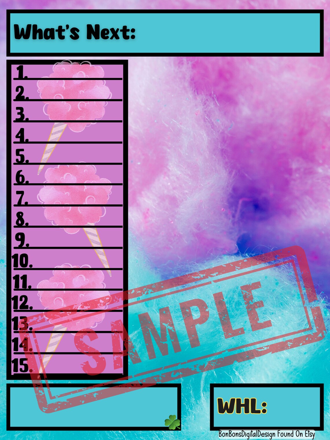 Bingo Host Organizer Template for 15 Line Bingo Board WTA - Etsy