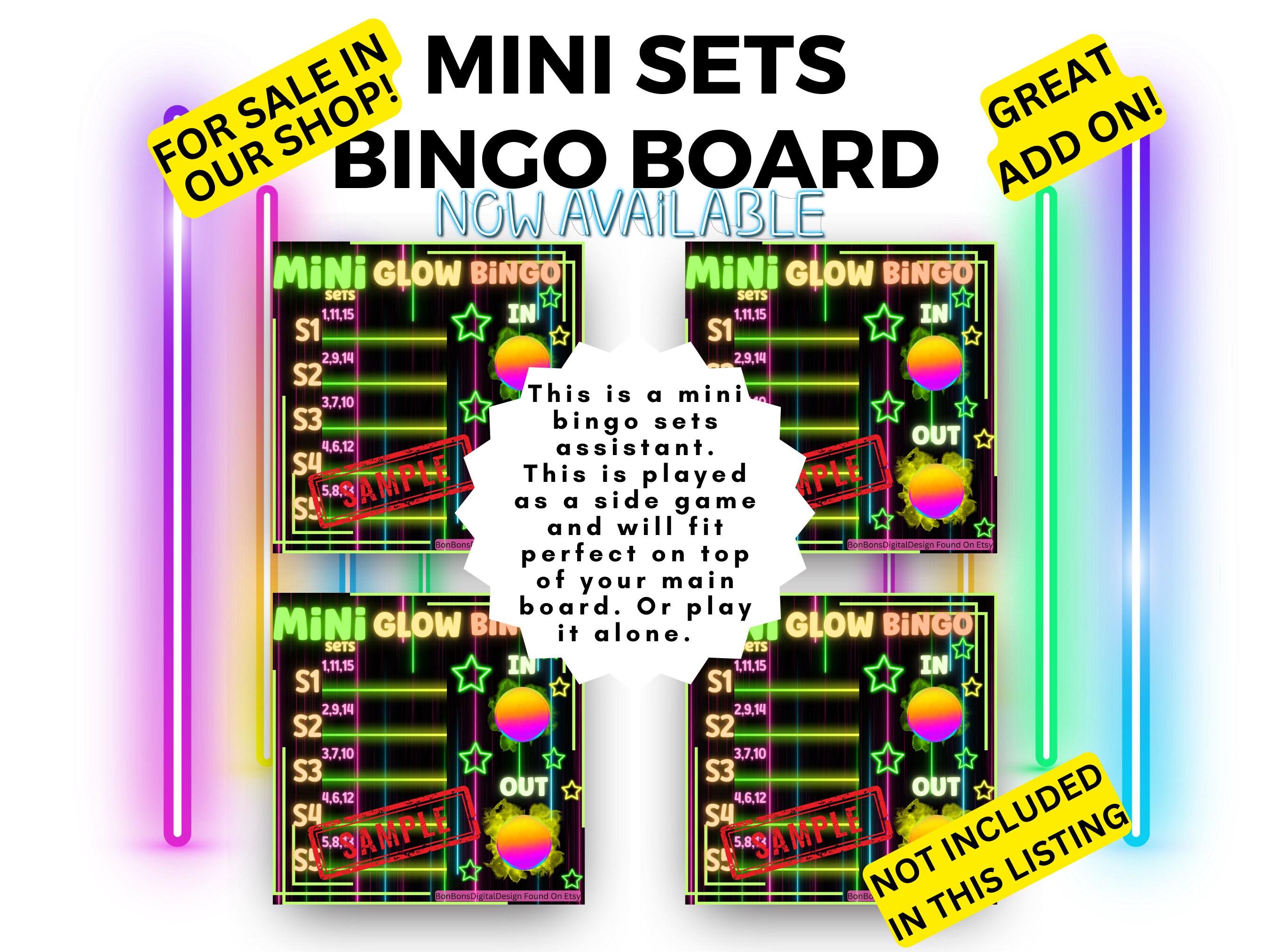 Bingo Host Organizer Template for 15 Line Bingo Board , WTA PYP Pro HR ...