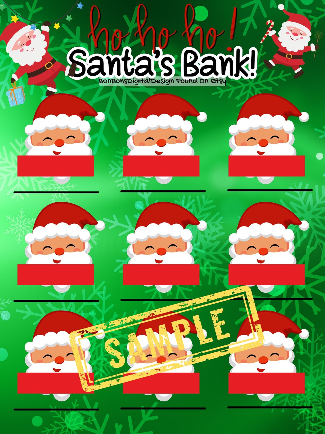 Credit Bank Bingo Board for Digital Online Bingo Board Hosting ...