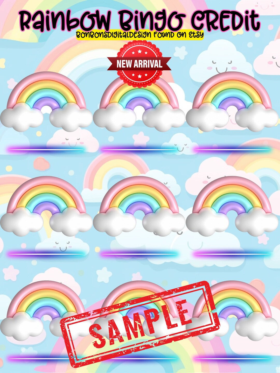 Credit Bingo Board PYP for Digital Bingo Hosting , Piggy Bank BNO Board ...