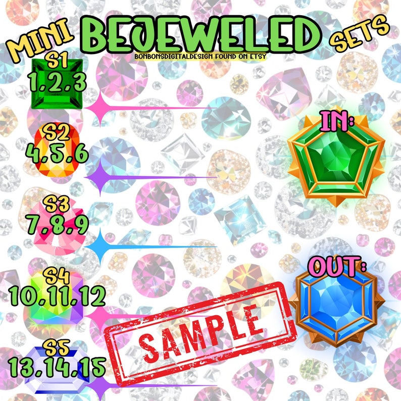 Mini Sets Bingo Board for Online Bingo Hosting, Bingo Boards, WTA PYP ...