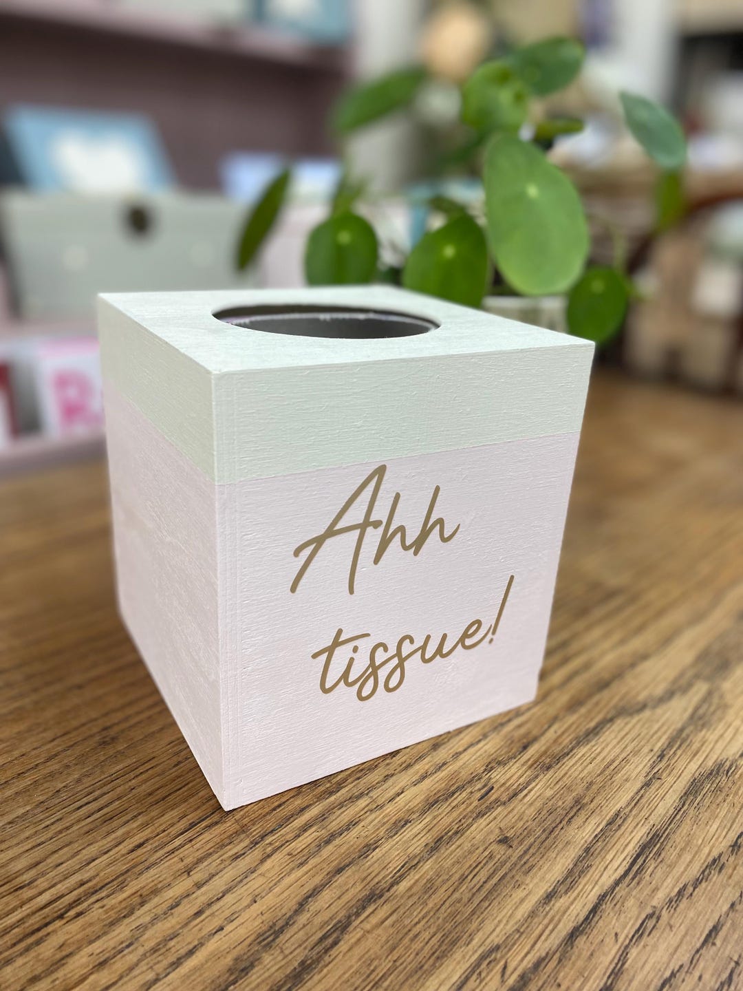 Personalised Tissue Box - Etsy