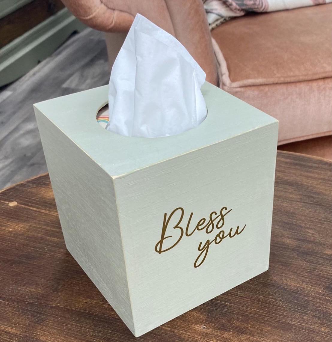 Personalised Tissue Box - Etsy