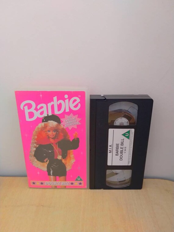 Vintage 1994 Barbie VHS Double Bill Rockin Back to Earth/out | Etsy