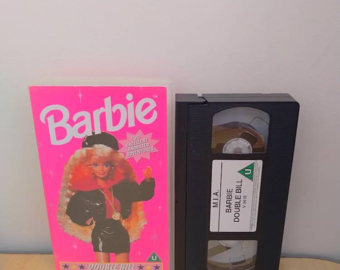 Vintage 1994 Barbie VHS Double Bill Rockin Back to Earth/out - Etsy