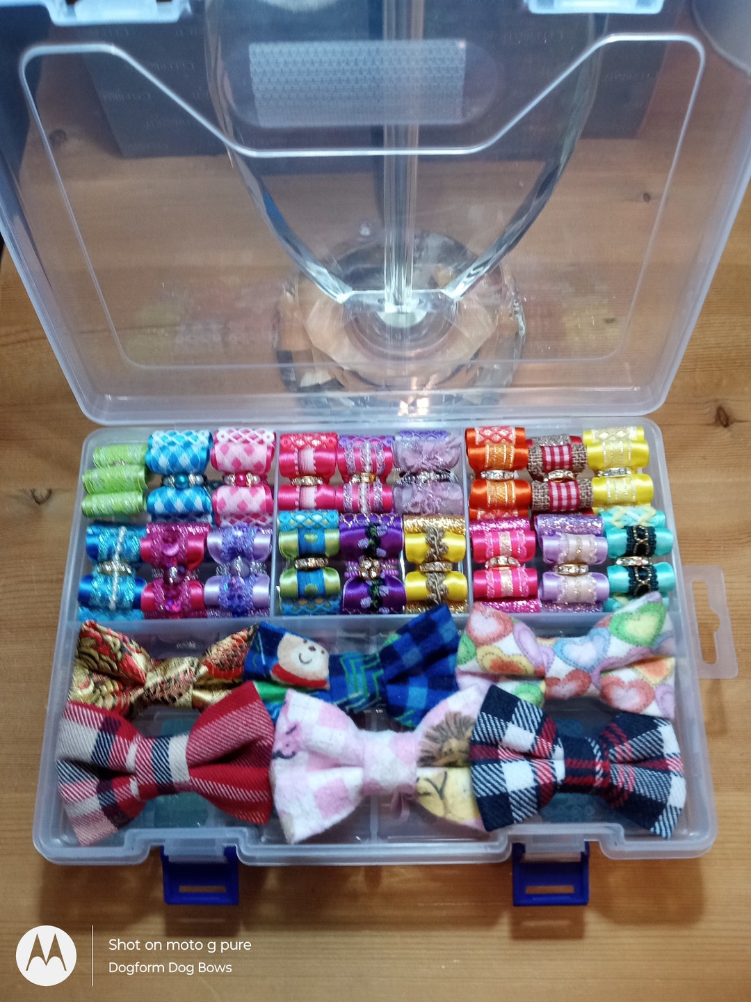 MULTI PURPOSE DOG Bow Storage Box 9x6-1/4x2-1/4, Dogform Bow Storage ...