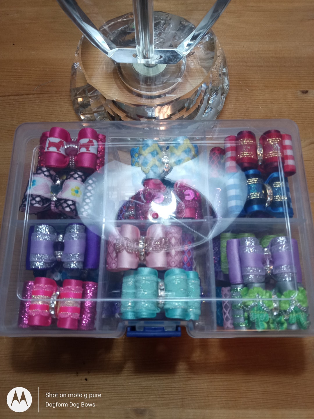 MEDIUM DOG BOW Storage Box - Etsy