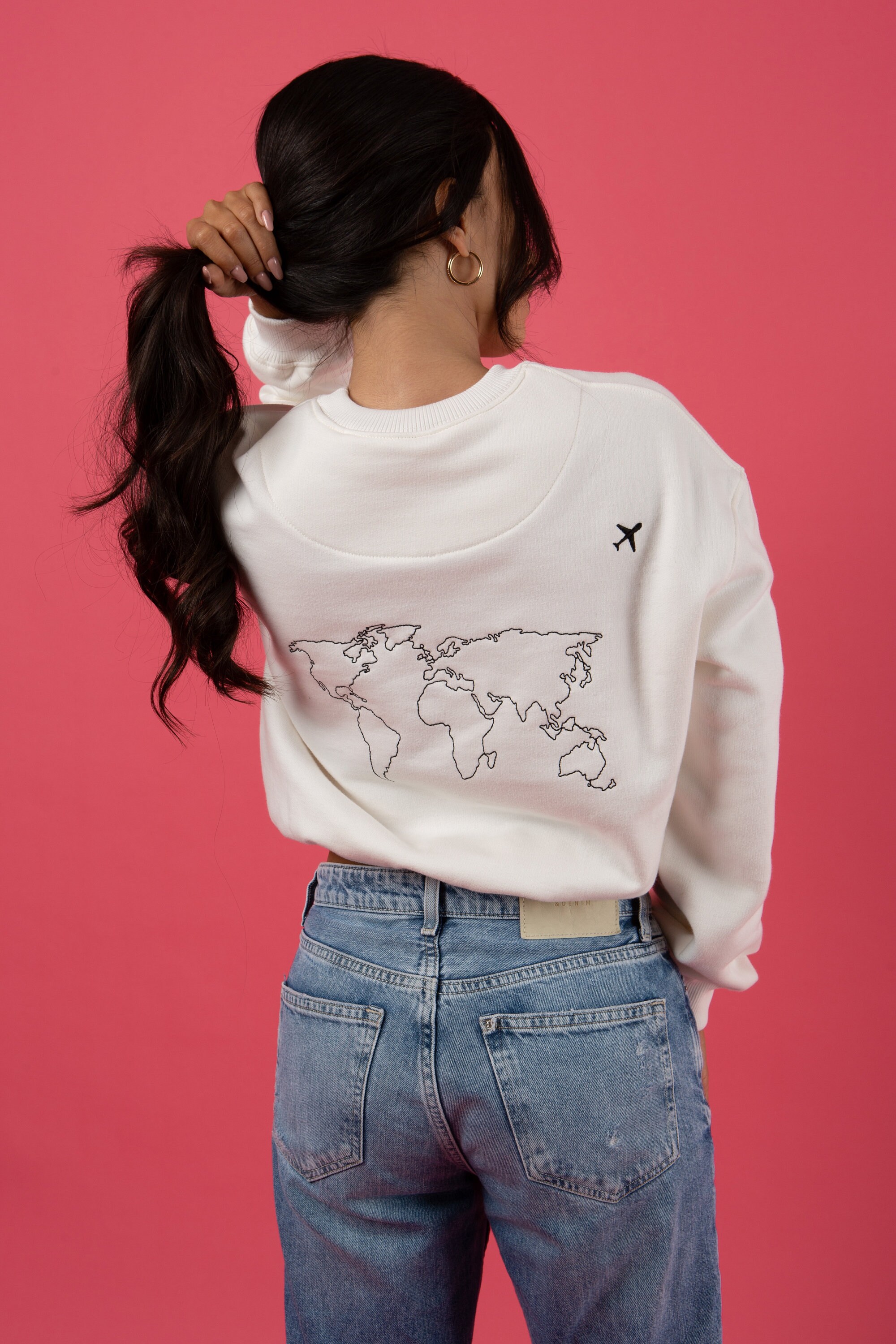 WORLD MAP SWEATER - Etsy
