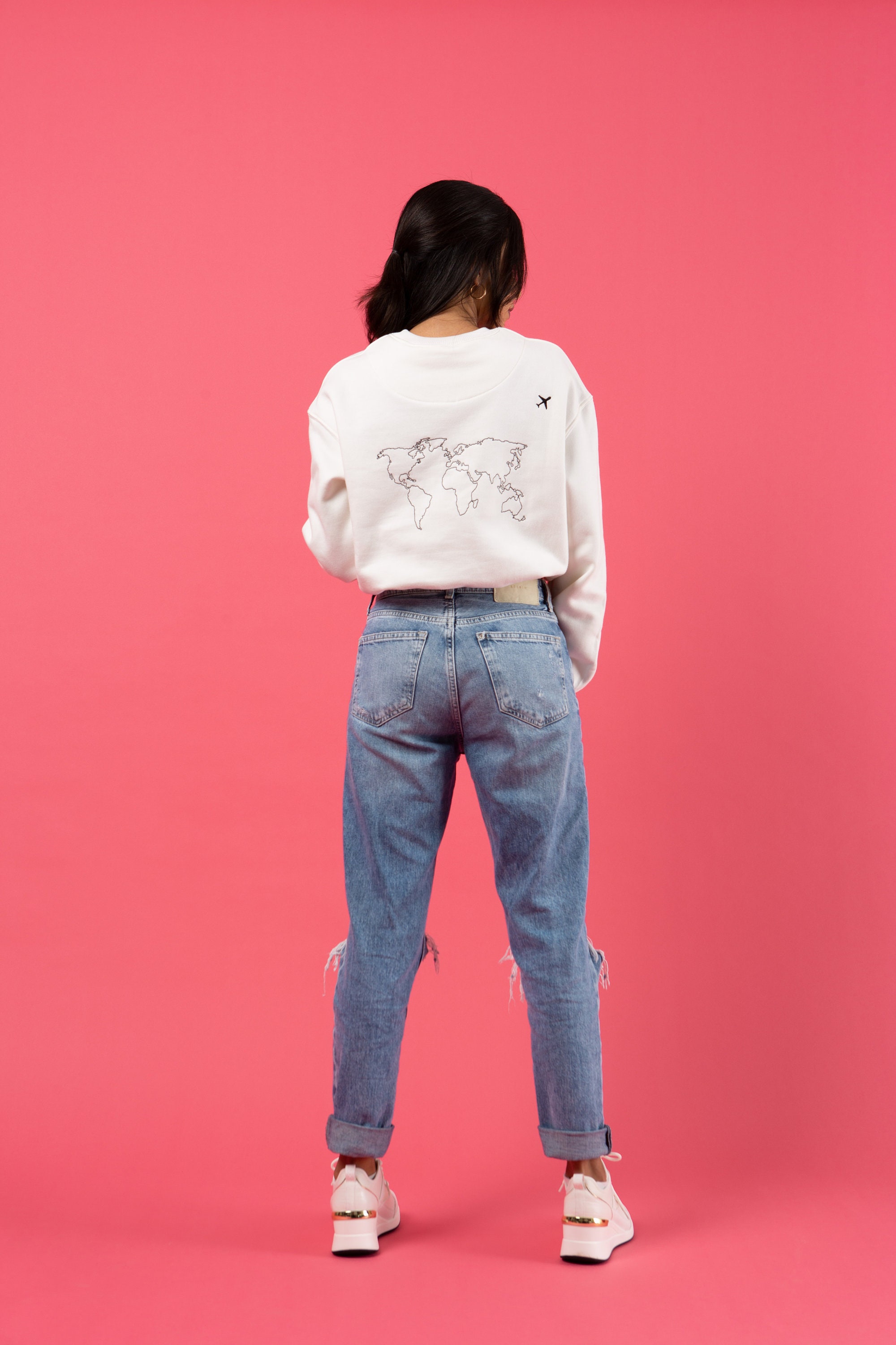 WORLD MAP SWEATER - Etsy