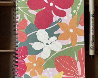 Blue Kalo Large Spiral Notebook 150 Blank Pages - Etsy