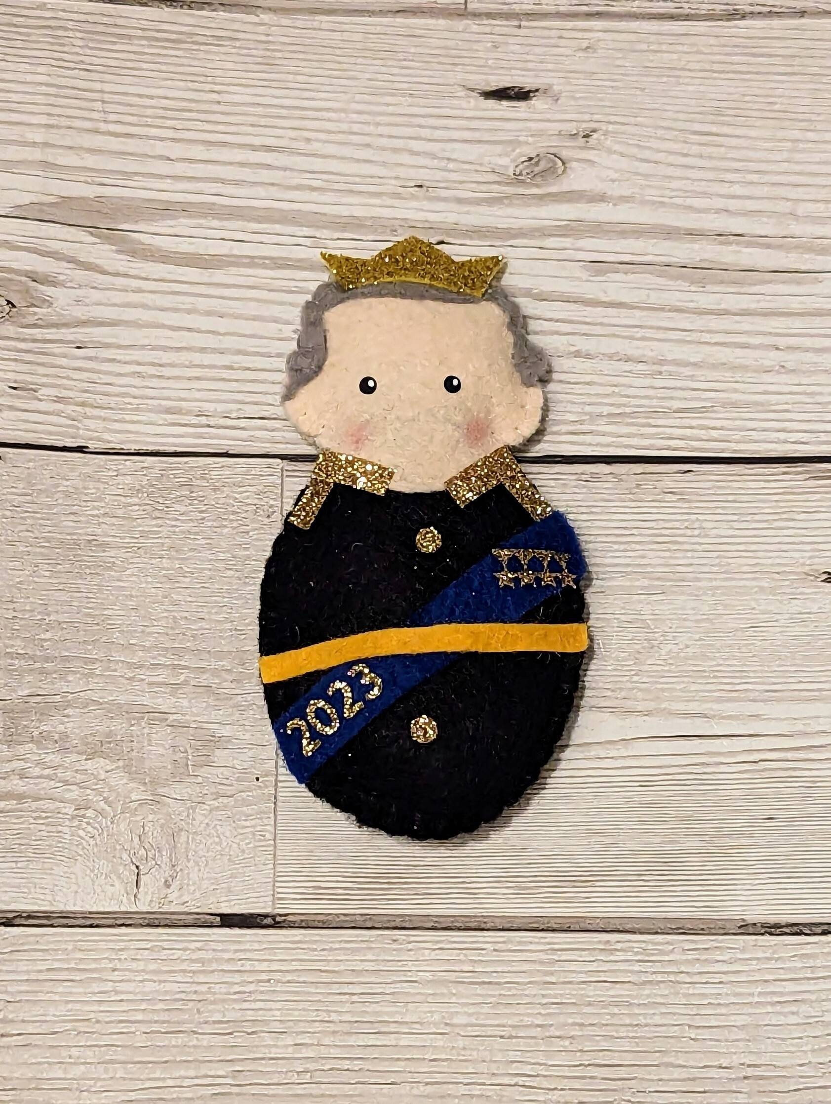 Handmade Felt King Charles Coronation Decorations - Etsy