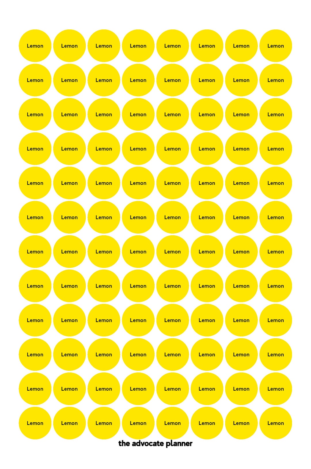 Doterra Lemon Essential Oil Cap Stickers | Waterproof, Oil Resistant - Etsy
