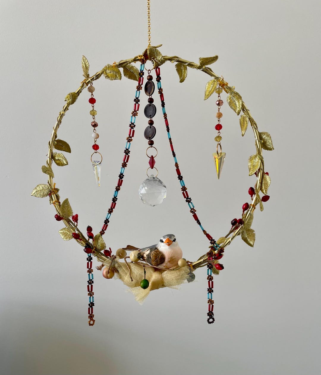 Light-up Bird Suncatcher - Etsy