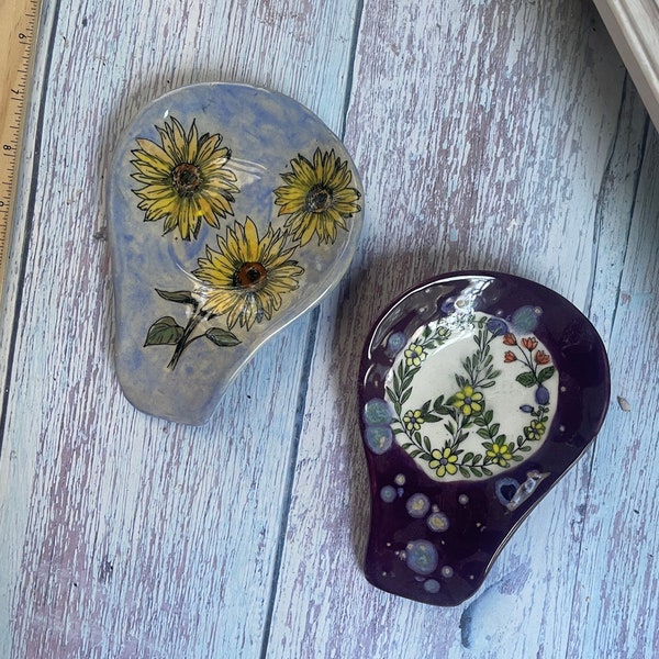 Hand Painted Spoons - Etsy