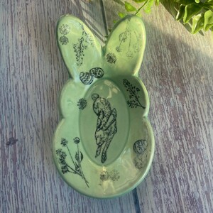 Easter Bunny Trinket Dishes - Etsy