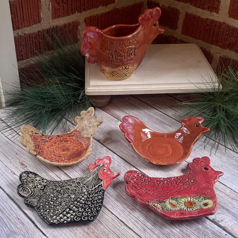 Chicken Pottery - Etsy